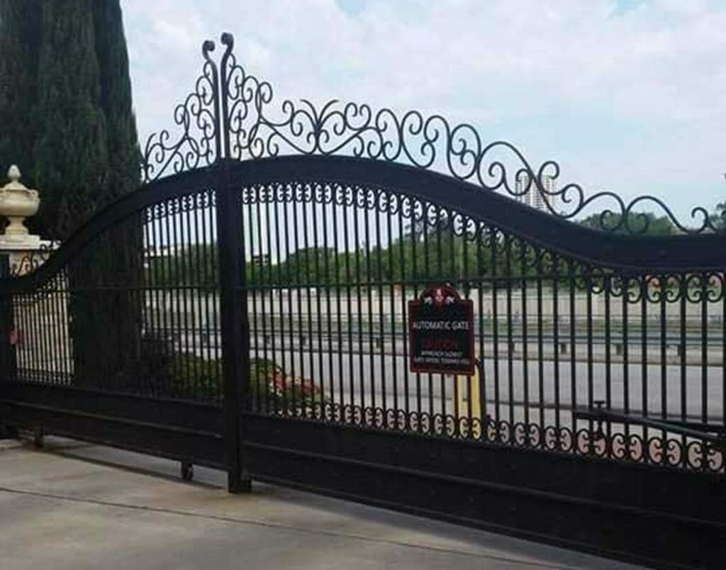 Wrought Iron Gates - Commercial Fences & Gates